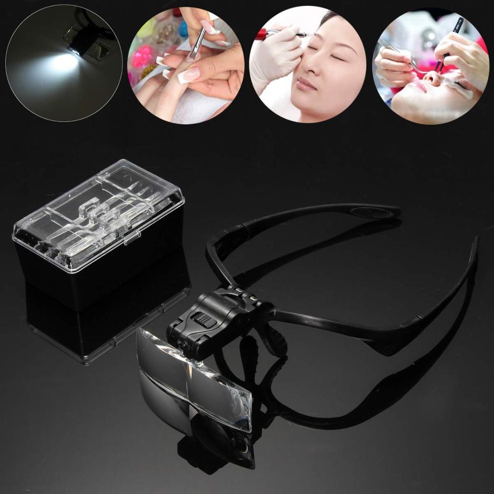 type of 5PCS lens adjustable magnifying glass, wit... – Grandado