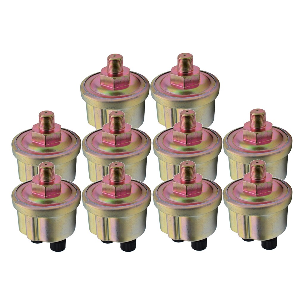 10 Pack Auto 1/8 NPT Oil Pressure Sensor Sender Se... – Grandado