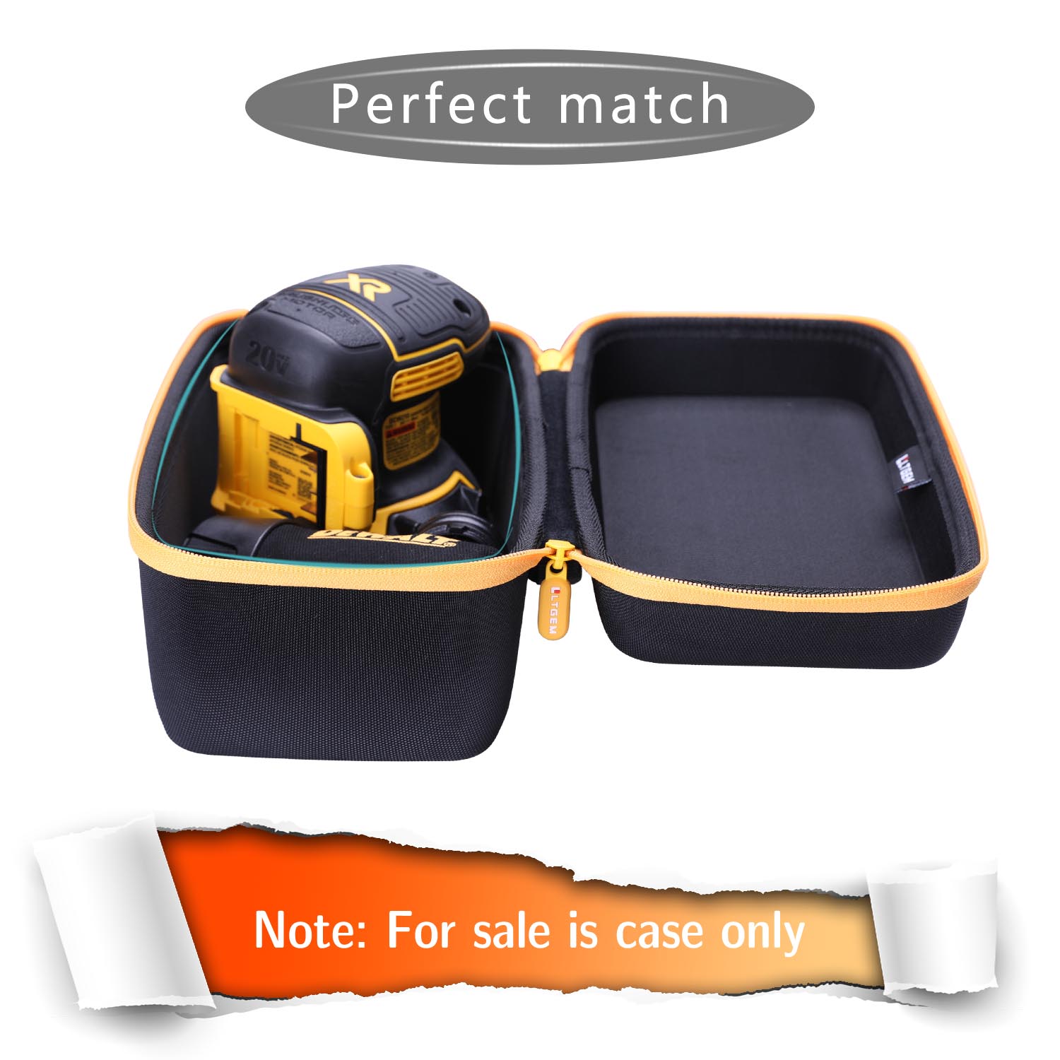 LTGEM Black Waterproof EVA Hard Case for DEWALT 20... – Grandado