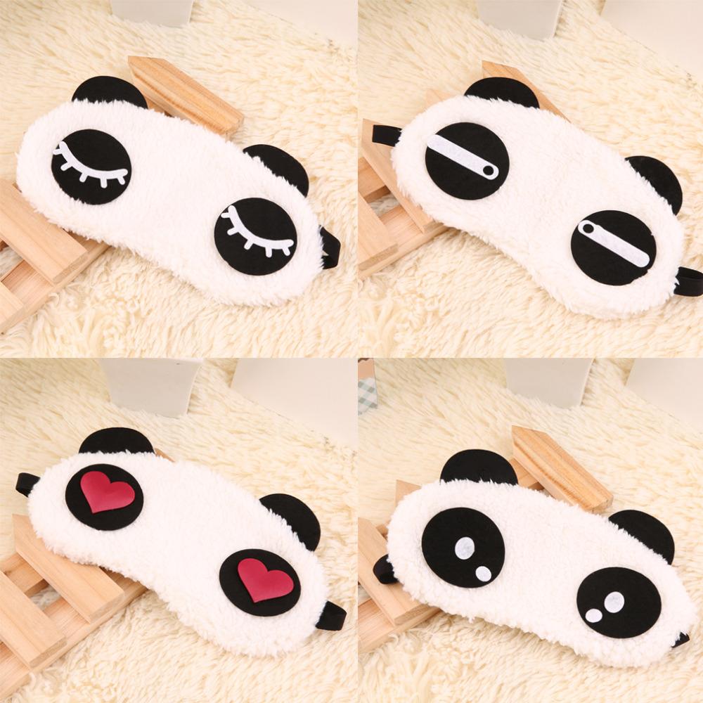 Leuke Panda Slapen Gezicht Eye Mask Blindfold Eyes... – Grandado