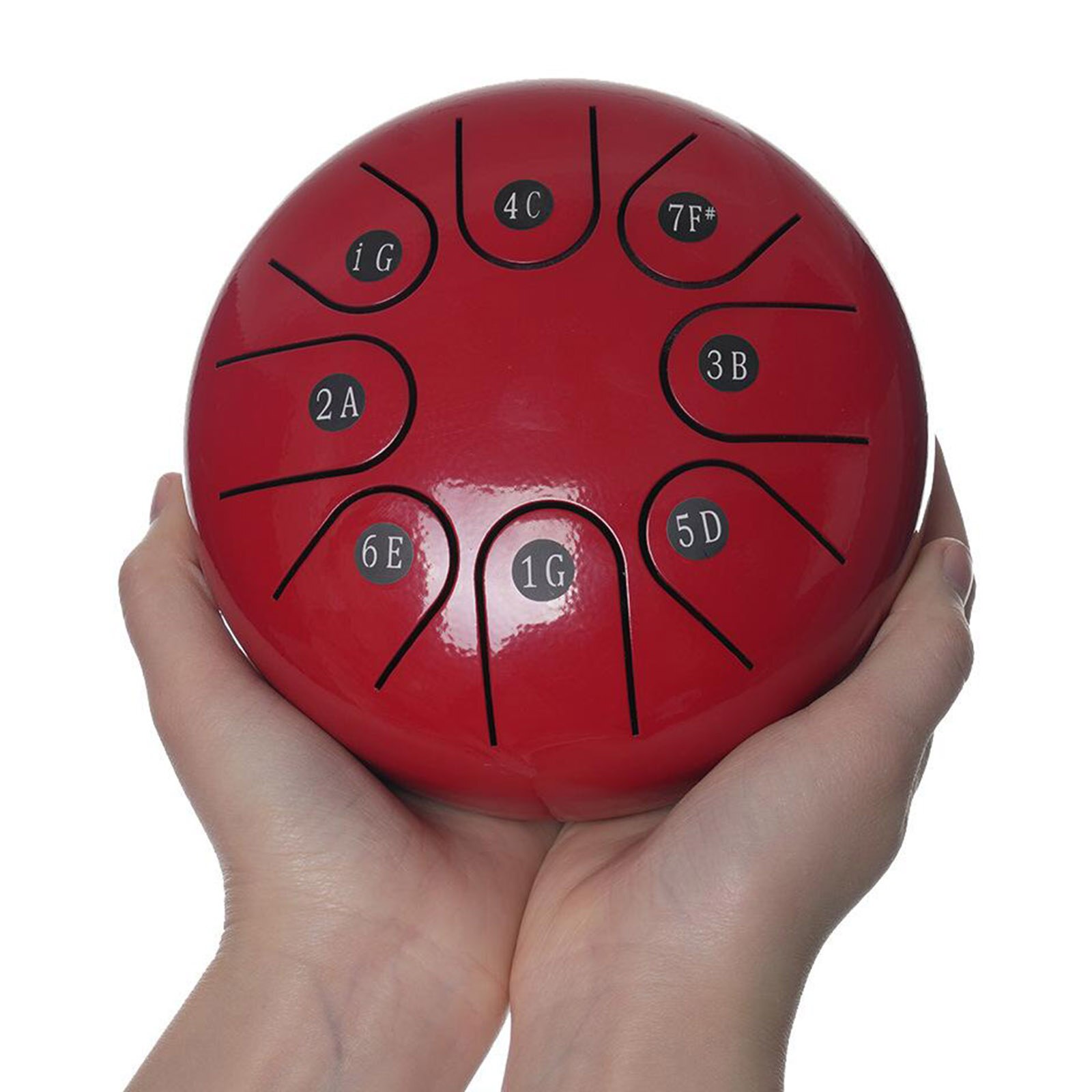 6 "Staal Tong Drum Standaard C Sleutel Percussie I... – Grandado