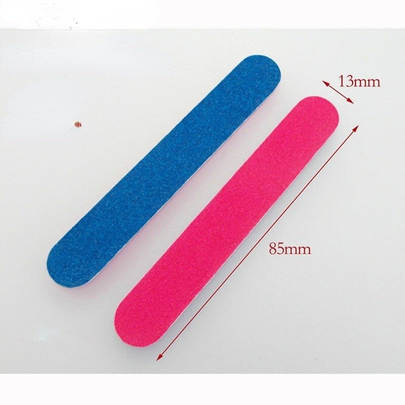 100pcs Nail Files/Sandpaper Buffers Slim Crescent ... – Grandado