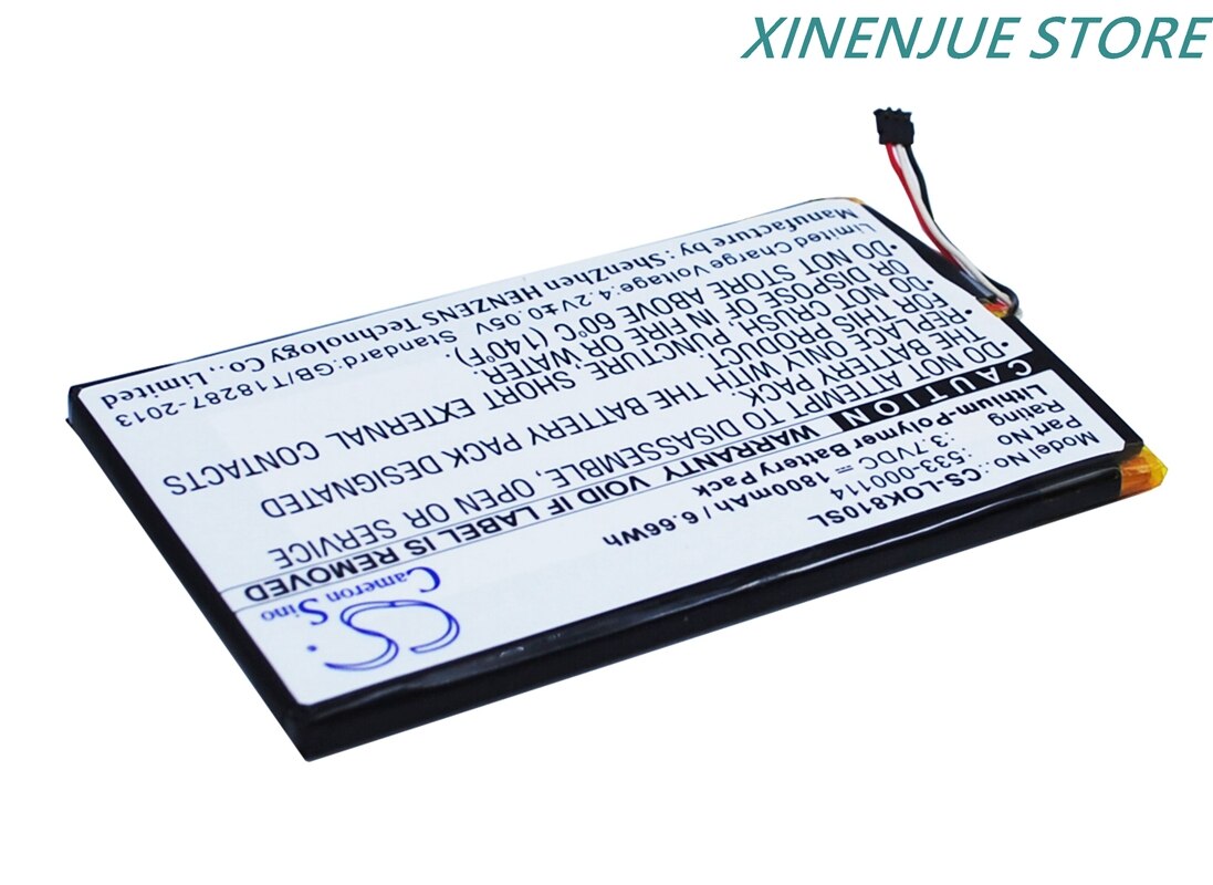 CS Battery 3.7V/1800mAh 533-000114 for Logitech II... – Vicedeal