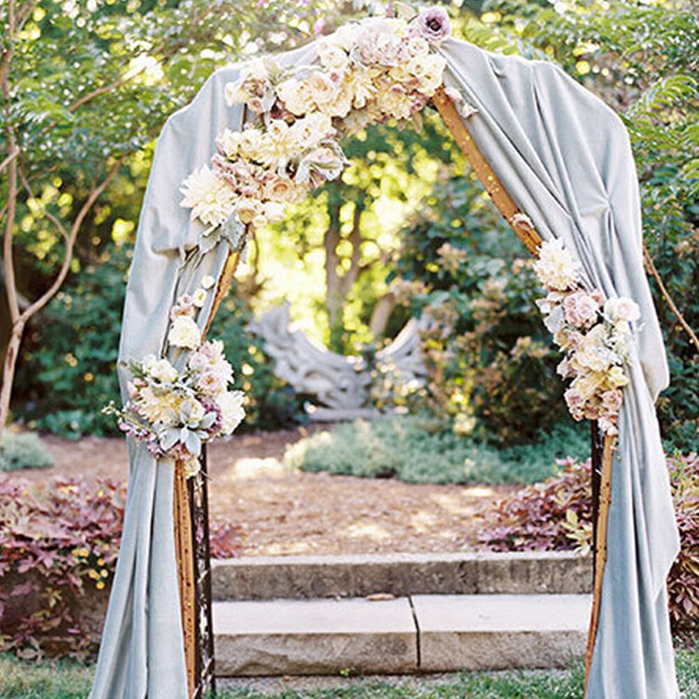 Bruiloft Boog Decoratieve Tuin Achtergrond Pergola... – Grandado