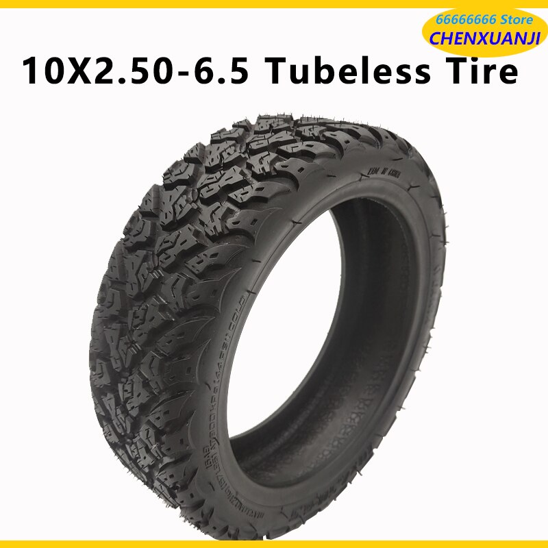 10 Inch Semi Off Road Tyres 10X2.50-6.5 Tubeless T... – Grandado
