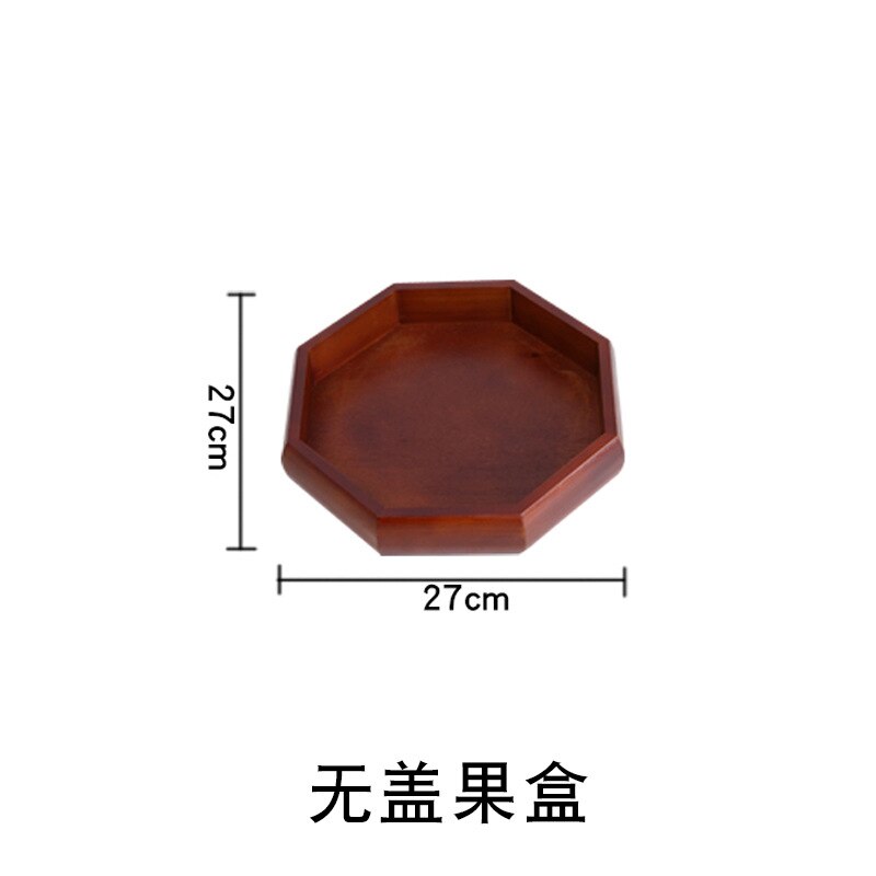 Pine Chinese Dried Fruit Box Living Room Split wit... – Grandado