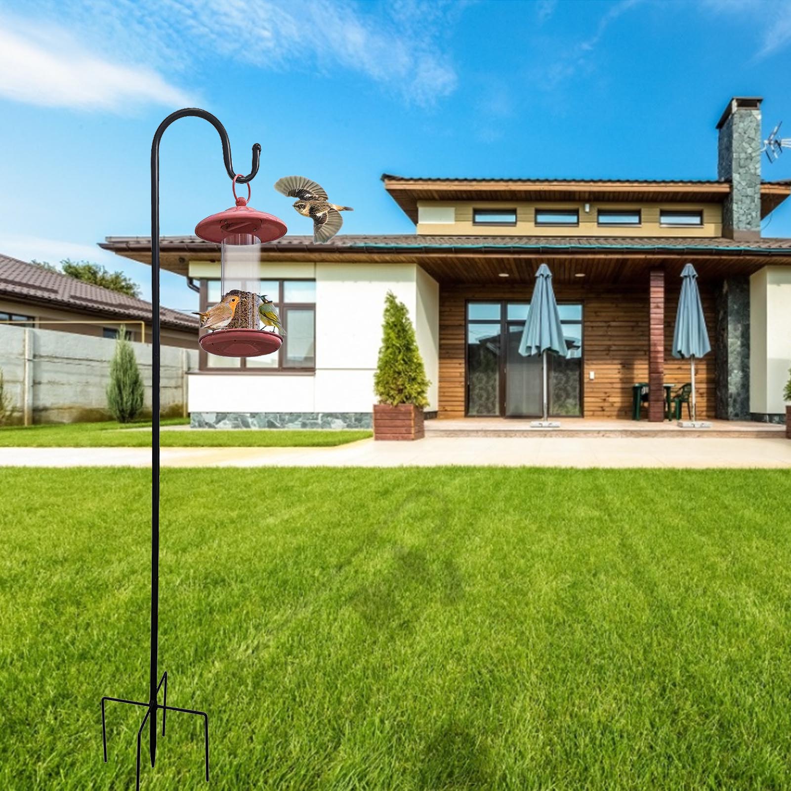 Adjustable Shepherd Crook Hooks,Festoon Pole With ... – Grandado