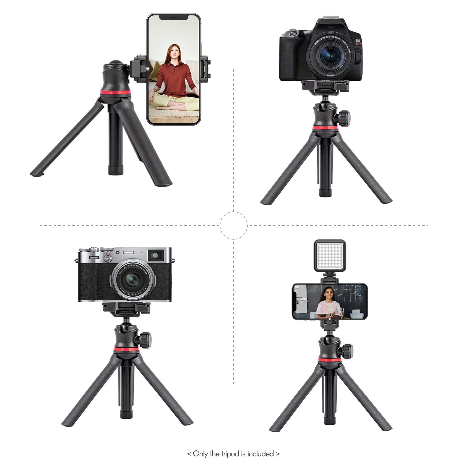 3 in 1 Vlog Kit Wireless Bluetooth Selfie Stick Fo... – Vicedeal