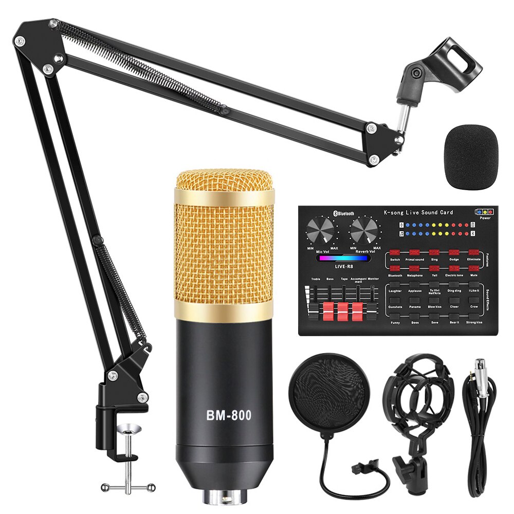 Bm 800 Mikrofon Studio R8 Soundkarte Bausätze bm80... – Grandado