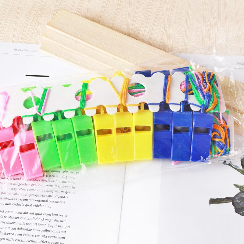 Kraam Kleur Plastic Fluitje Scheidsrechter Fluitje... – Grandado