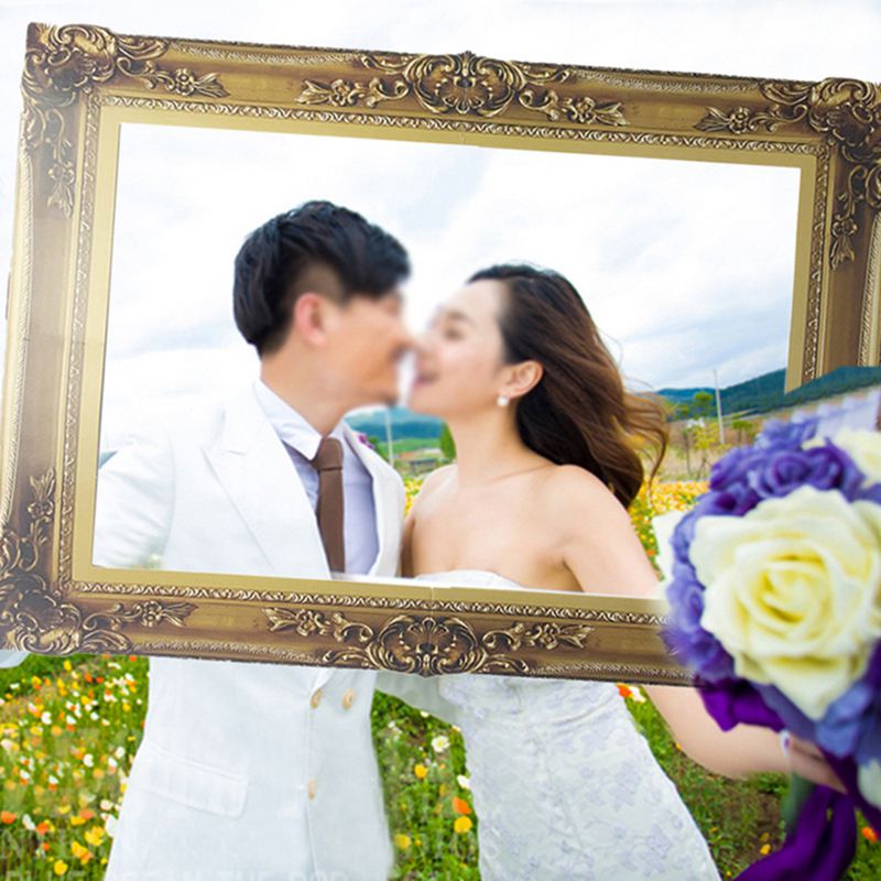 Paper Photo frame Booth Props for Wedding Birthday... – Vicedeal