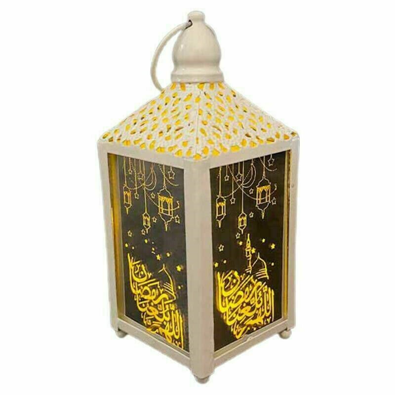 Retro Iron ramadan lantern lamp EID Mubarak Festiv... – Grandado