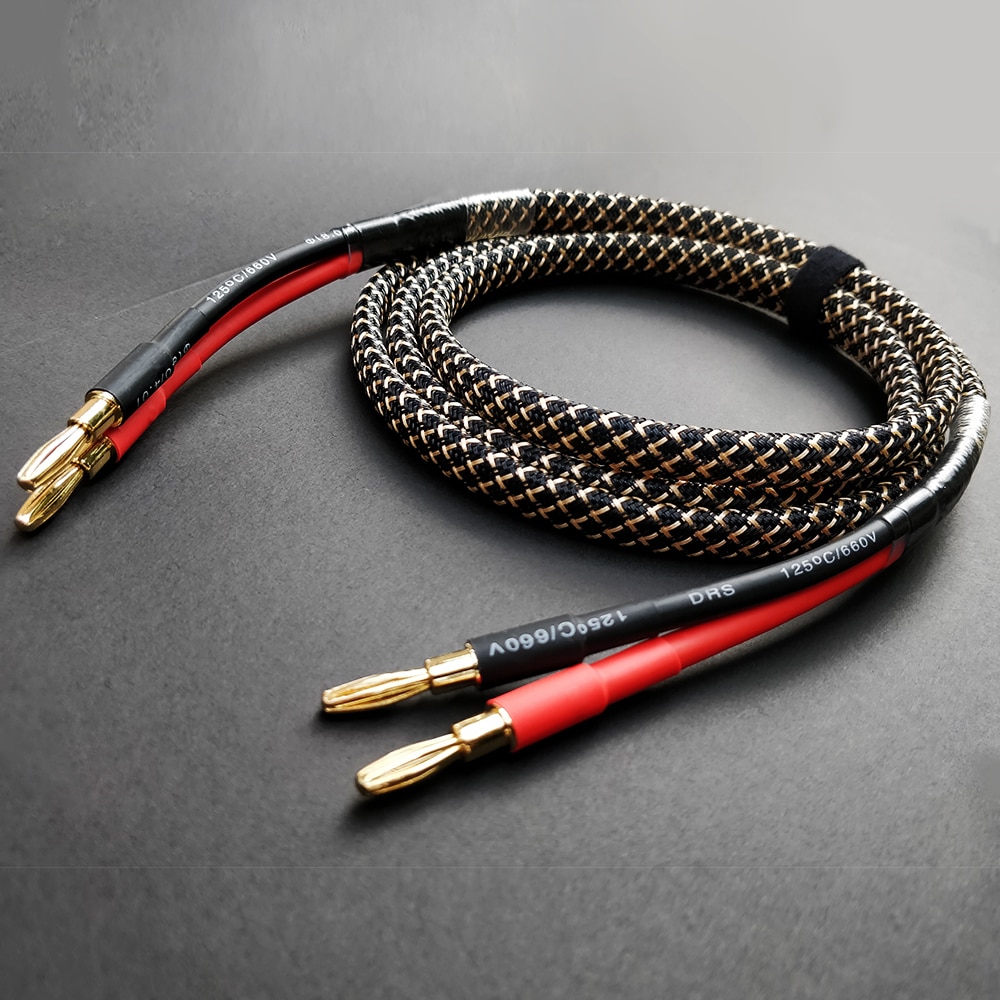 FIHI-B1 DIY HiFi Luidspreker Audio Kabel Banana Pl... – Grandado