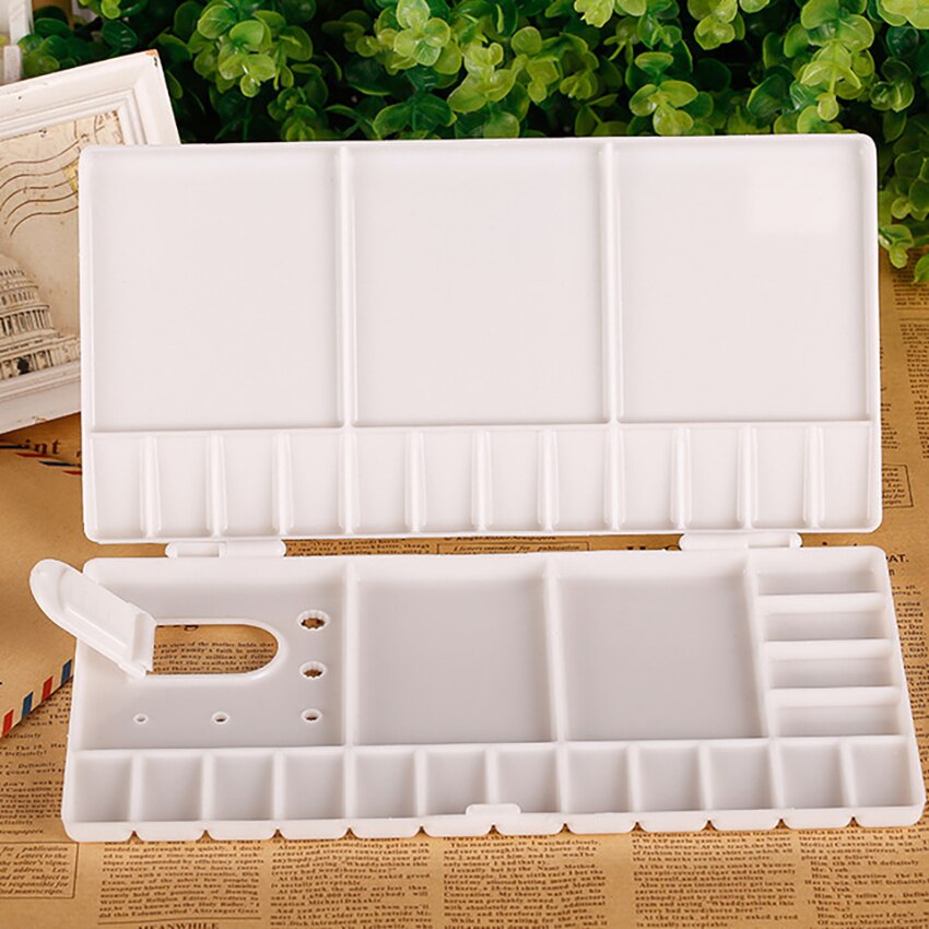 Rectangle 33 Grids Palette Empty Watercolor Paints... – Grandado