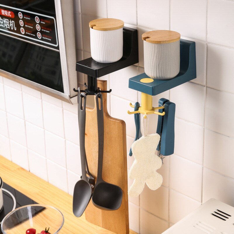 Keuken Lepel Spatel Muur Haak Rek Gratis Punch Ins... – Vicedeal