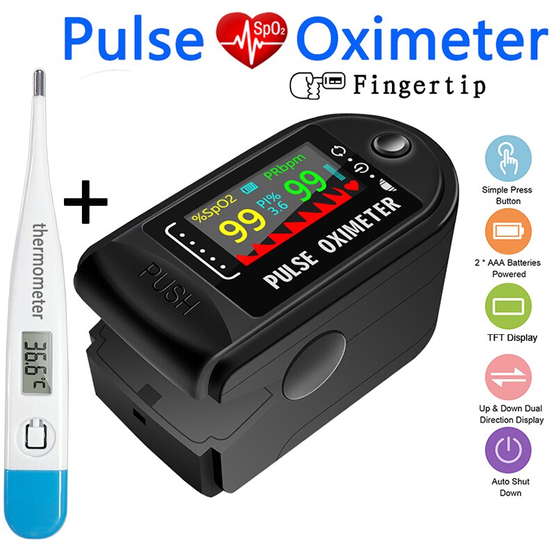 Digitale Thermometer Met Oximeter Elektronische Cl... – Vicedeal