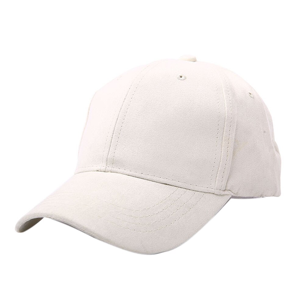 Solid Color Baseball Cap Women Men Couple Adjustab... – Vicedeal