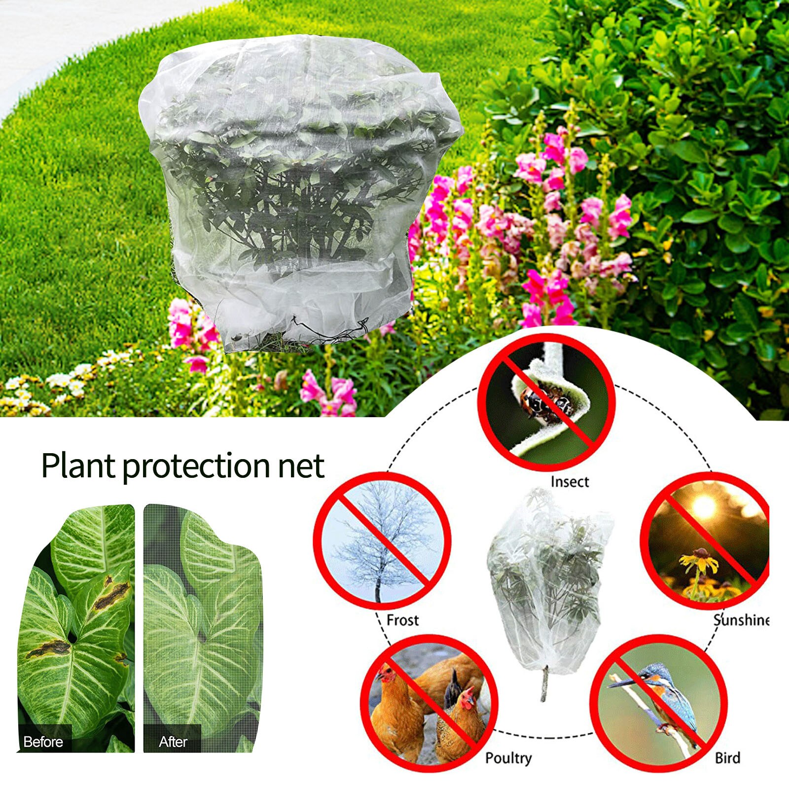 Tuin Insect Netto Plant Cover Is Gebruikt Om De Bl... – Vicedeal