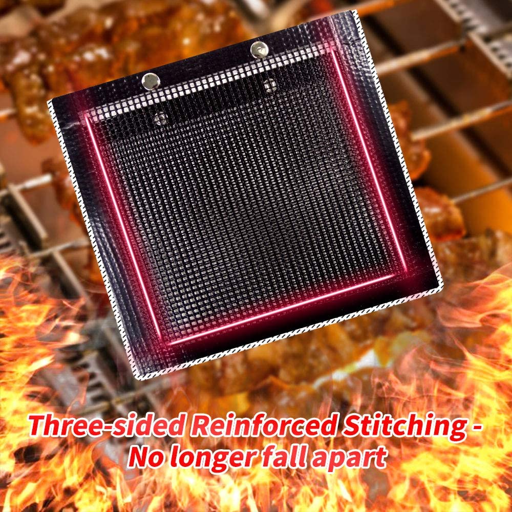 Non-stick Bbq Grill Mesh Zak, bbq Gebakken Tas Gri... – Vicedeal