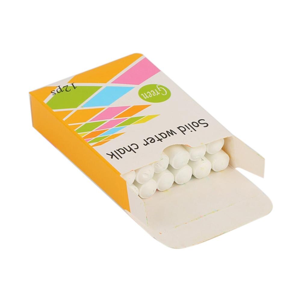 12pcs/lot Color White Dustless Chalk Pens for Blac... – Grandado