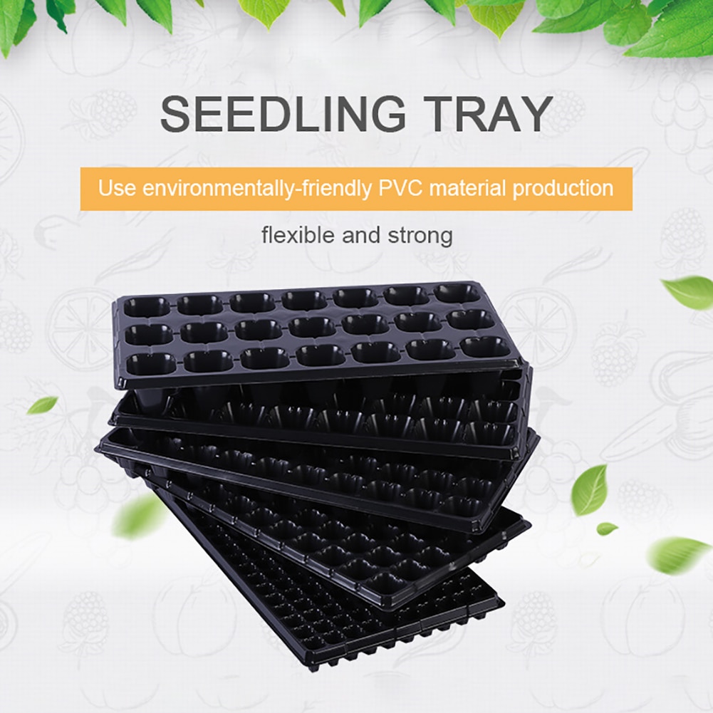 2Pcs 200 Holes Plastic Seedling Starter Tray Plant... – Grandado