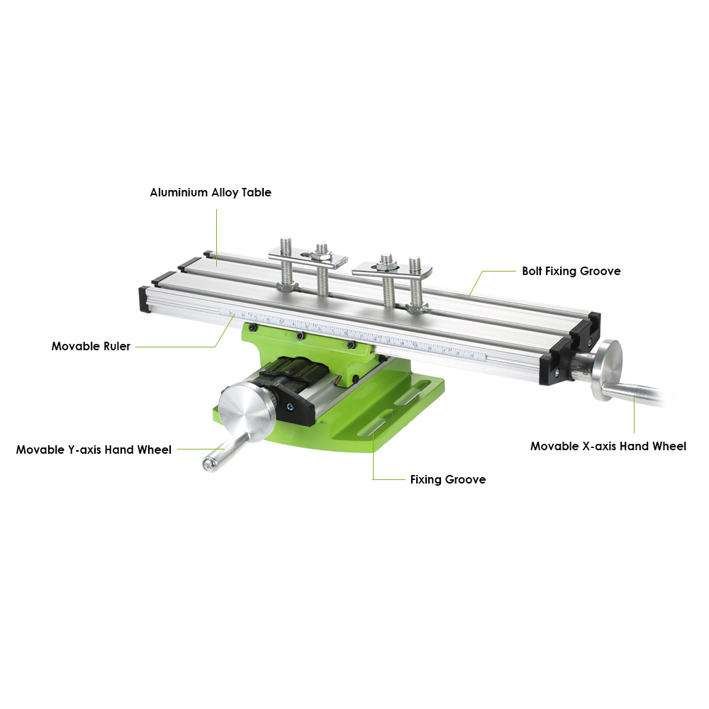 Mini Compound Bench Drilling Slide Table Worktable... – Grandado