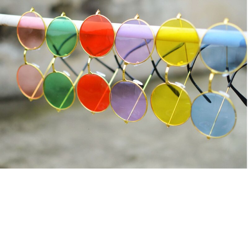 Antiglare Polarized Sunglasses Retro Round Sunglas... – Grandado