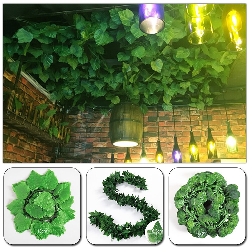 Imitation Grape Vine Leaf Vine Decoration Artifici... – Vicedeal