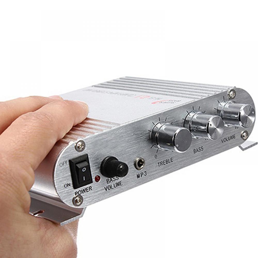 Portable 200W Power Amplifier 3 Channel Hi-Fi Ster... – Grandado