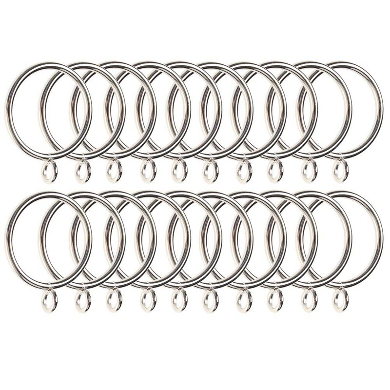 Paquet de 40 anneaux pour rideaux, 38mm de diamètr... – Grandado