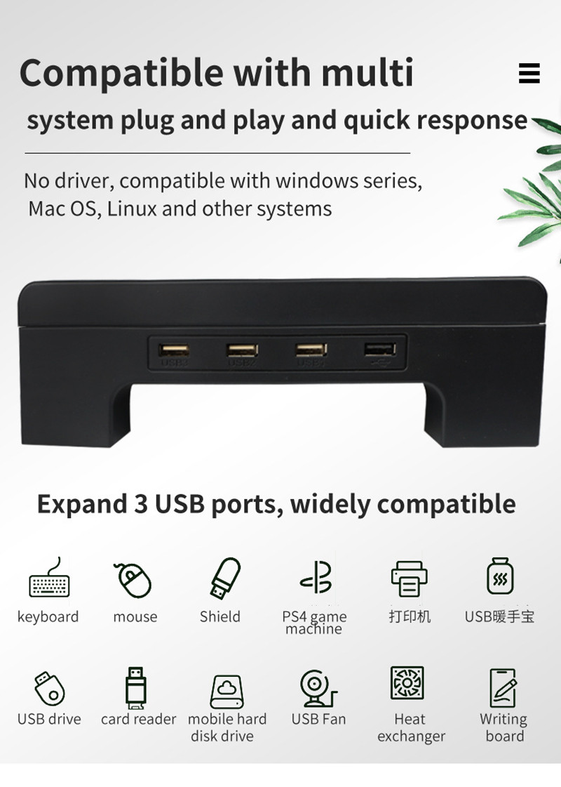 Computer Monitor Stand Display Verhooging Beugel M... – Vicedeal