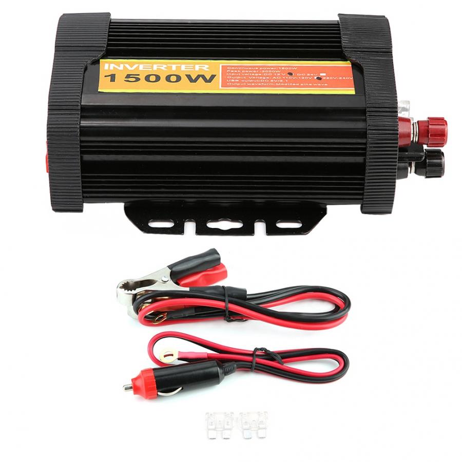 Car Inverters 12V DC to 110V AC 1500W Car Auto Vol... – Vicedeal