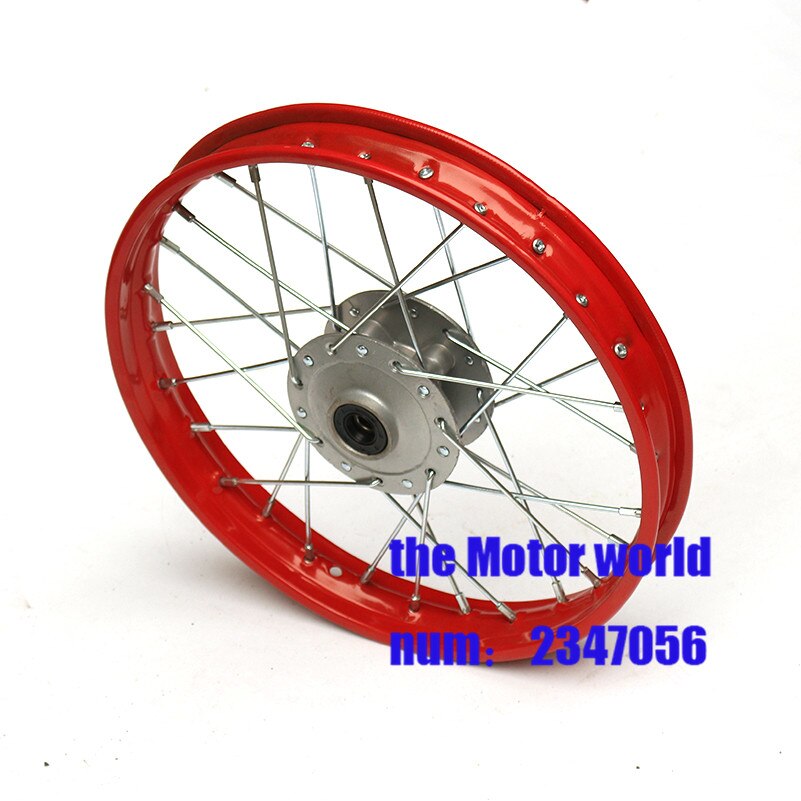 6 color Pit bike Rim front of 12inch front Wheel R... – Grandado