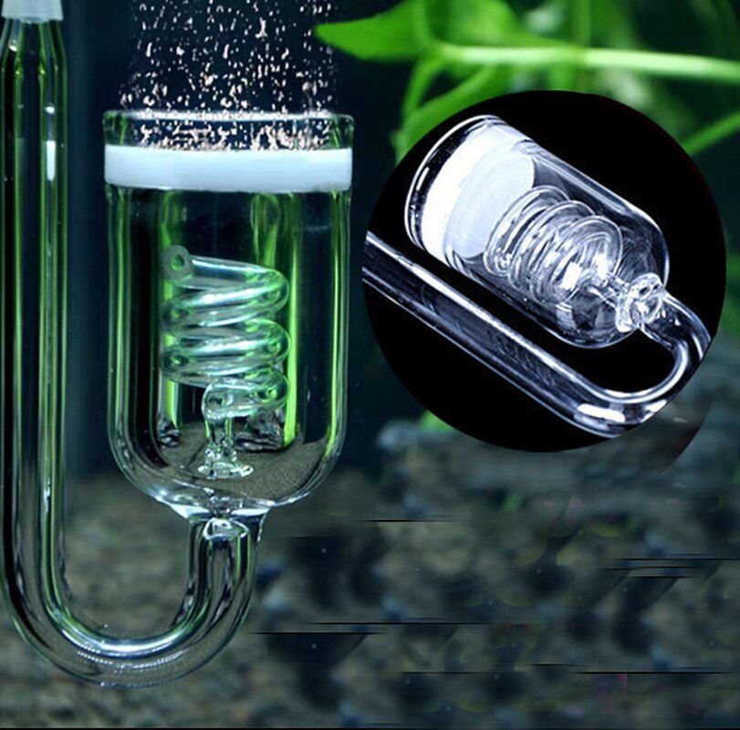1pc Aquarium CO2 Diffuser Glass Tank Bubble Atomiz... – Grandado