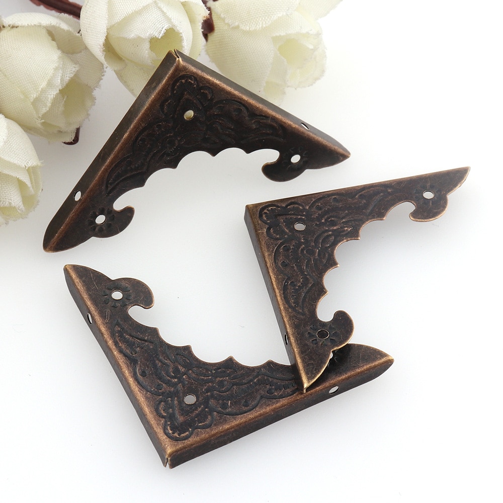 50pcs Vintage Book Corner Protector Scrapbook Boxe... – Grandado