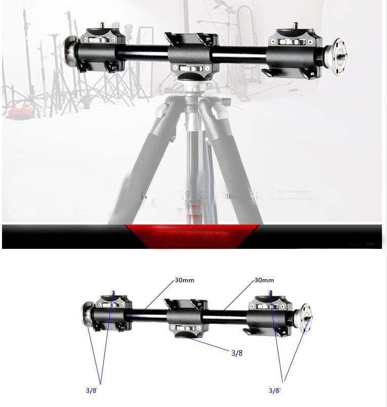 Tripod Cross Bar Aluminum Alloy Horizonal Rod Pole... – Vicedeal