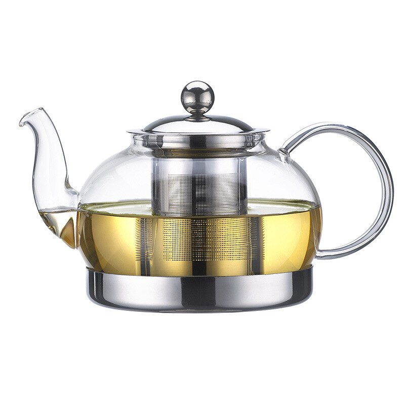 Induction Cooking Teapot Glass Teapot Flower Teapo... – Grandado