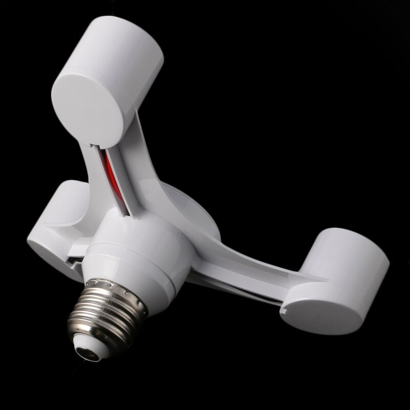3 In 1 E27 To 3E27 Base Socket Splitter LED Light ... – Vicedeal