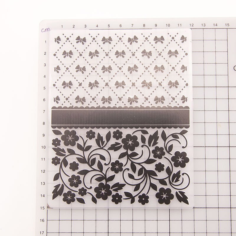 Plastic Template Craft Card Template Molds 1Pcs Em... – Grandado