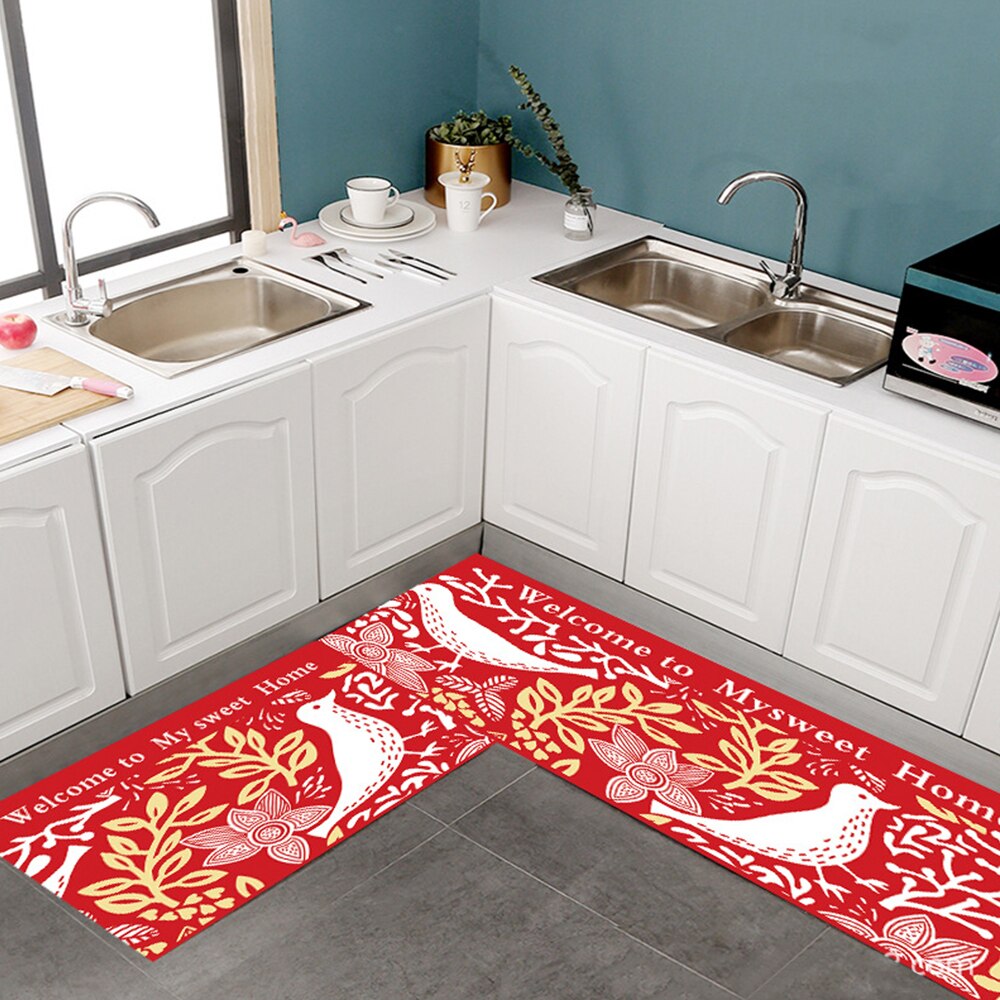 40×60+40×120cm Kitchen Mats Absorb Water, Oil, Ant... – Grandado