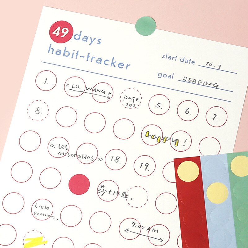 Cool Colorful My Joyful Plan DIY Monthly Plan+To D... – Grandado