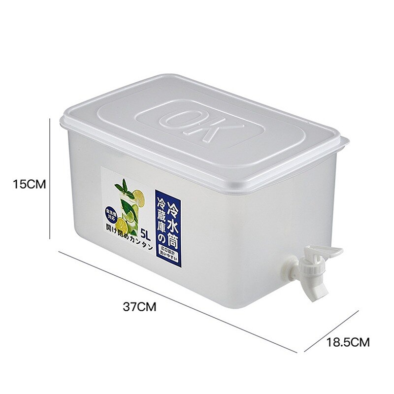 3500Ml Water Kruik Met Kraan Citroensap Kruik Keuk... – Vicedeal