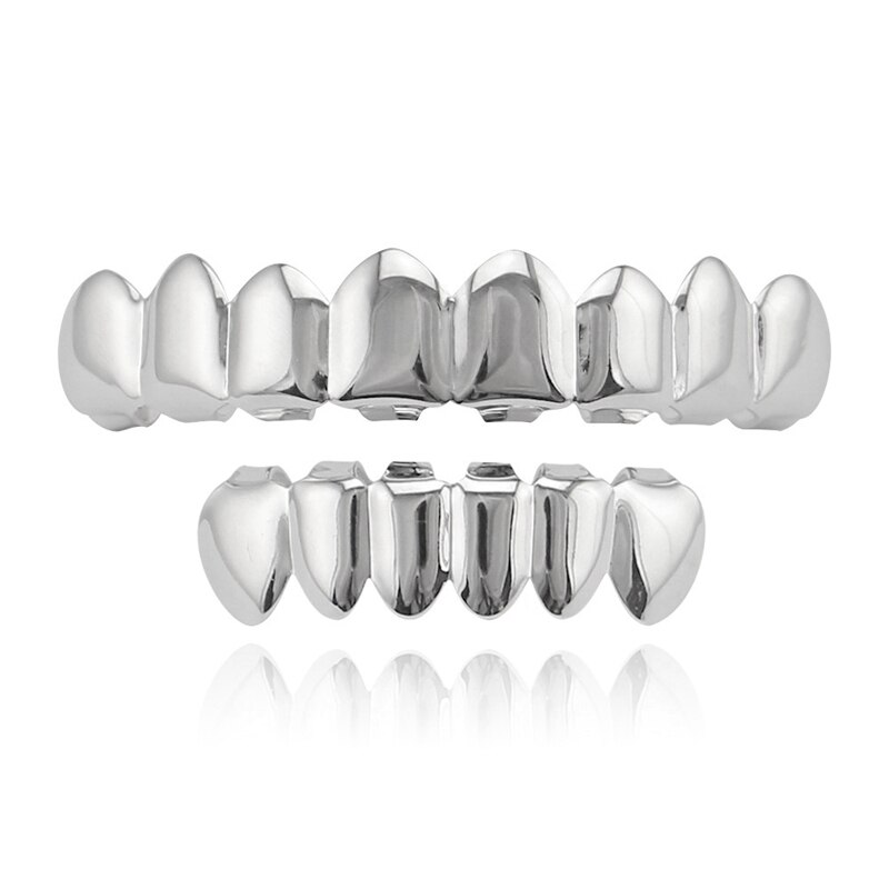 Hip Hop Teeth Set Top Bottom Mouth Teeth Grills Re... – Vicedeal