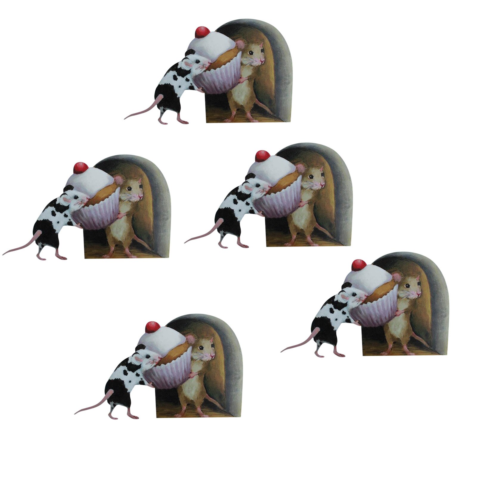 25 # Leuke Muis Stereo Muur Sticker Home Decoratie... – Grandado