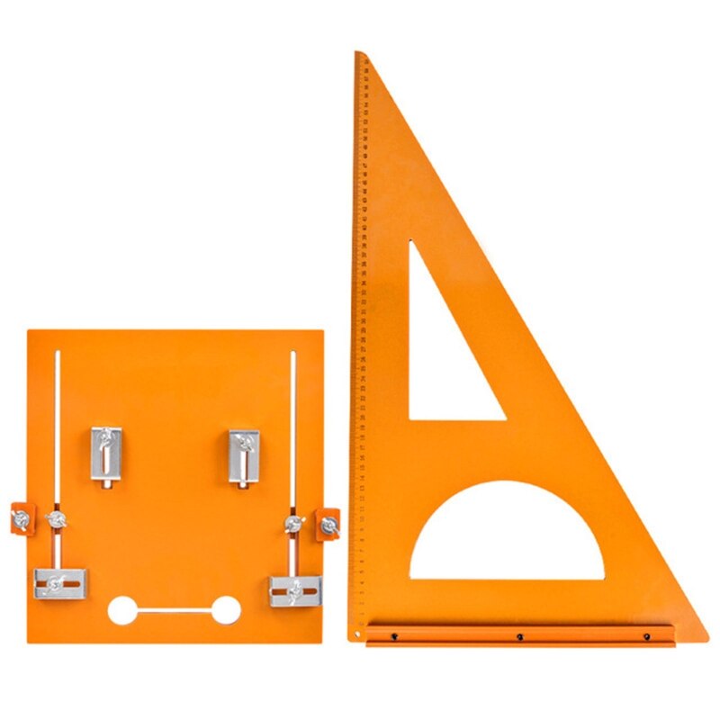Portable Triangle Ruler High Precision Angle Ruler... – Vicedeal