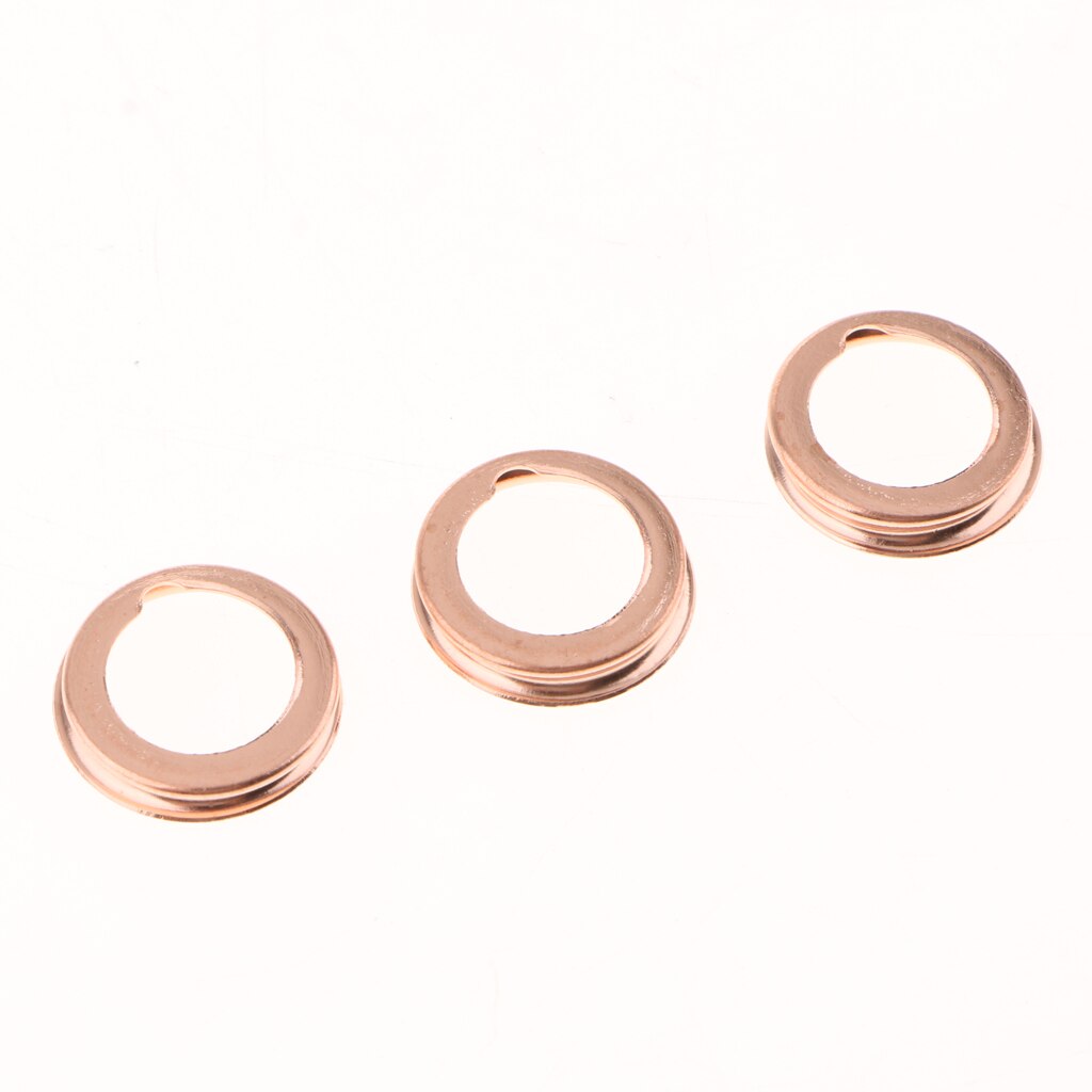 50 Pieces 12mm Oil Drain Plug Copper Washer Gasket... – Grandado