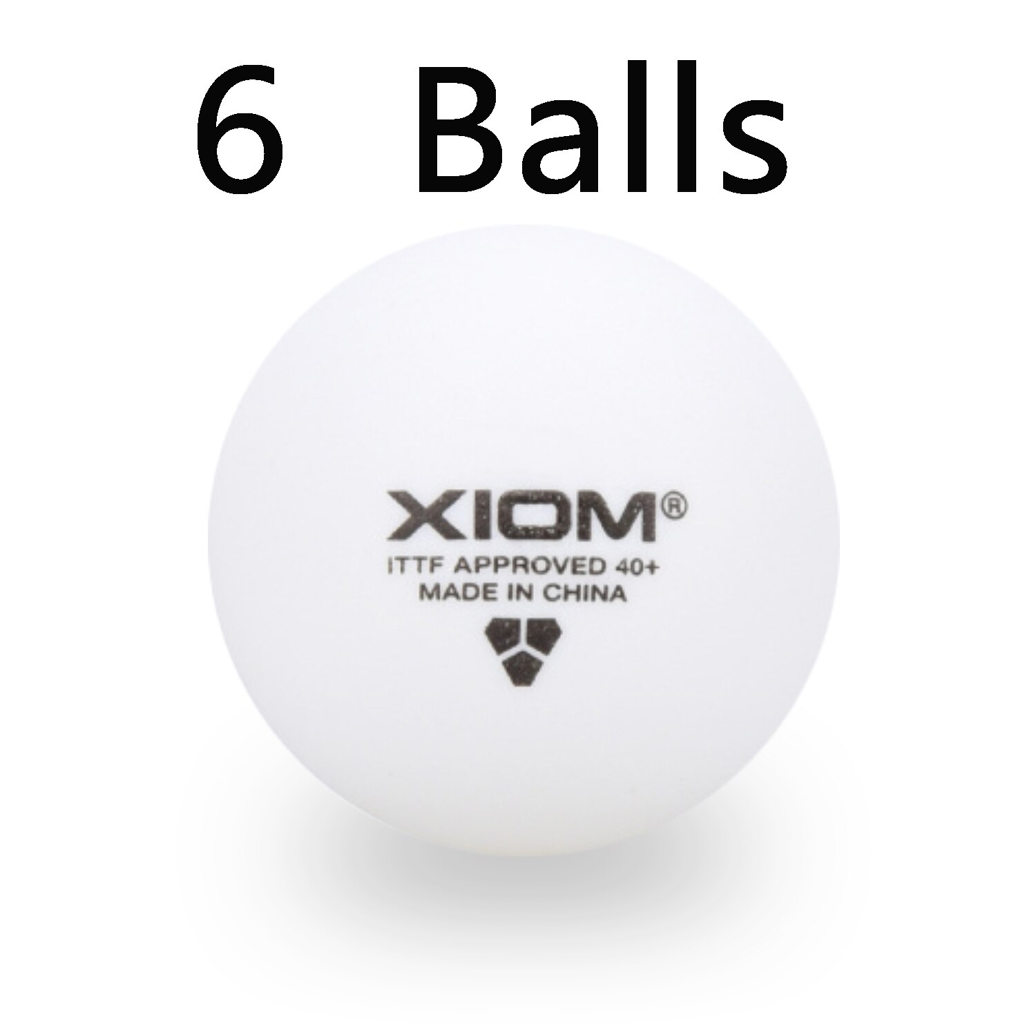 Xiom 3- stjärniga bordtennisbollar sömlös plast 40... – Grandado