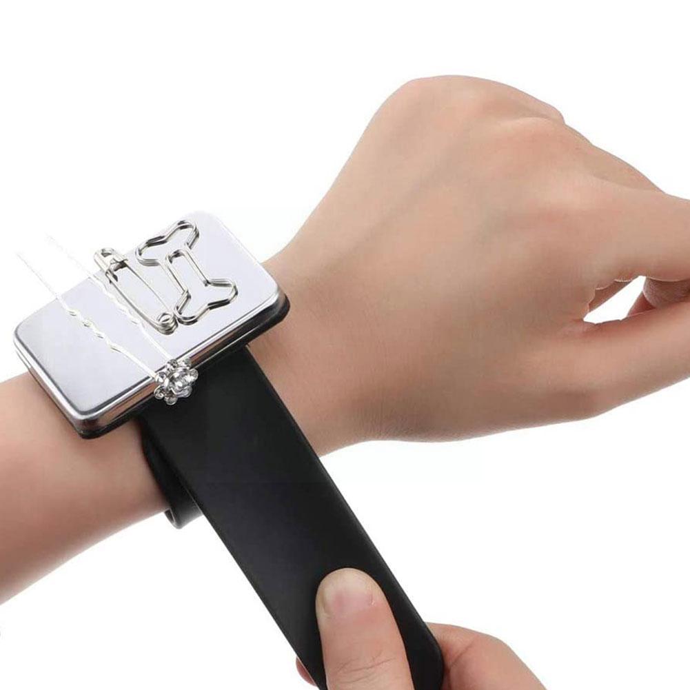 Sewing Pincushion Wrist Hand Magnetic Needle Pad S... – Grandado