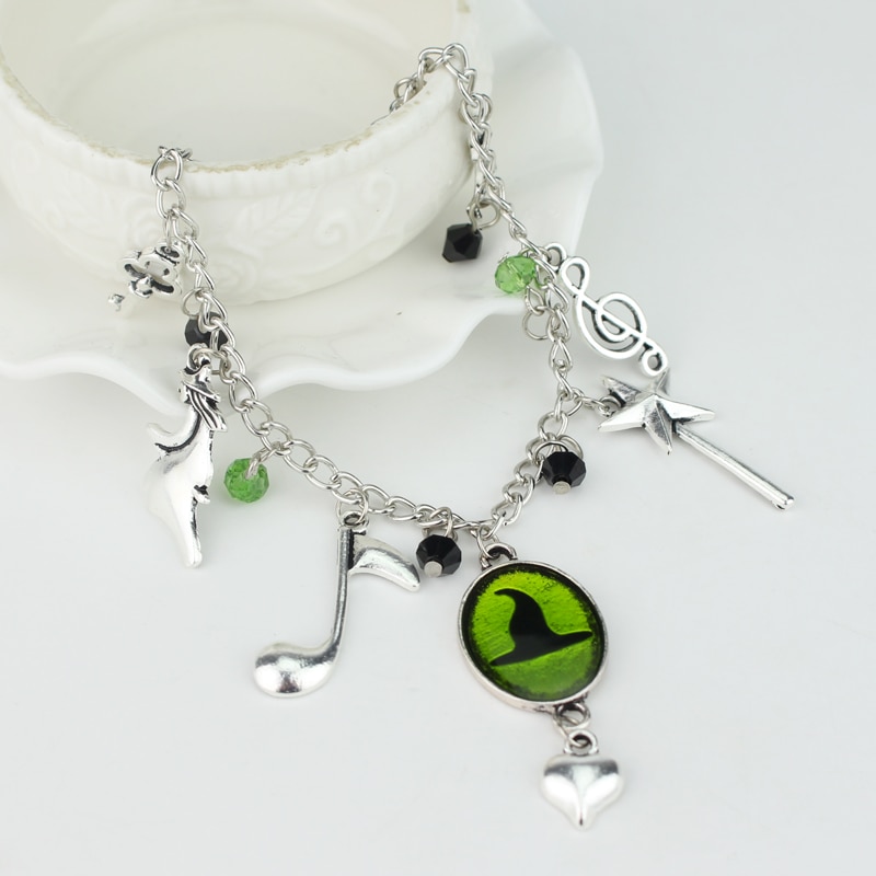 Wicked Charm Bracelet Wicked the Musical Bangle Je... – Vicedeal