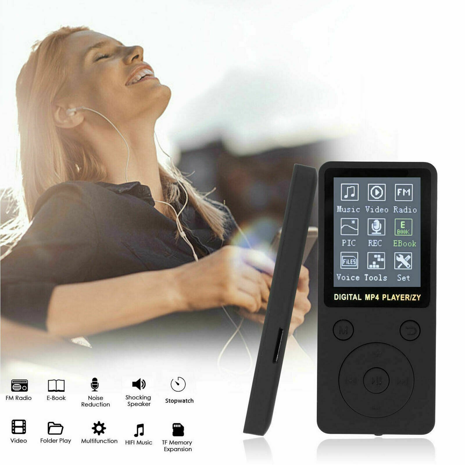 Tragbare 32GB LCD MP3 Player MP4 Media FM Radio Re... – Vicedeal